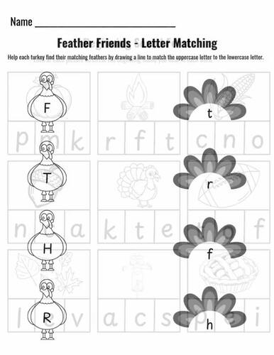 Gobble Up Learning! Thanksgiving Fun Pack for Kindergarten by Heather ...