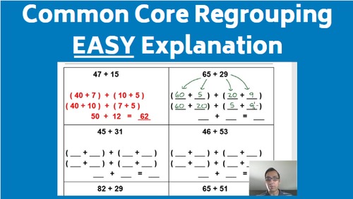 FREE Video - Common Core Addition - Regrouping (Version #2) | TpT