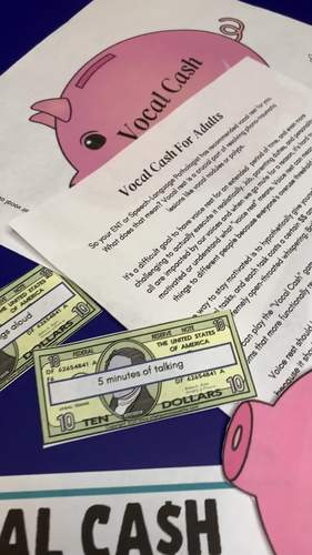 Good Vocal Hygiene and Vocal Rest for Voice Therapy: Vocal Cash | TpT