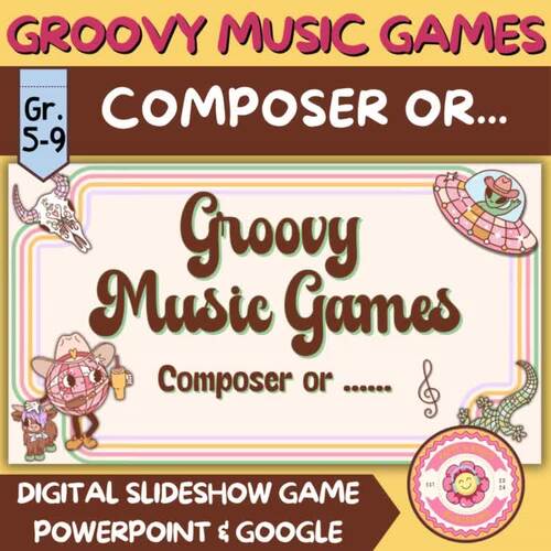 Groovy Slides Music, Middle School Music Game, Fun Friday Google Slides ...
