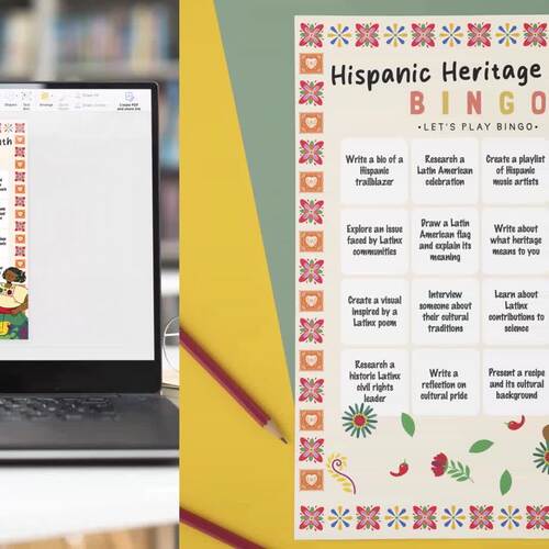 Hispanic Heritage Month Bingo | Celebrate Latin Culture | Classroom ...