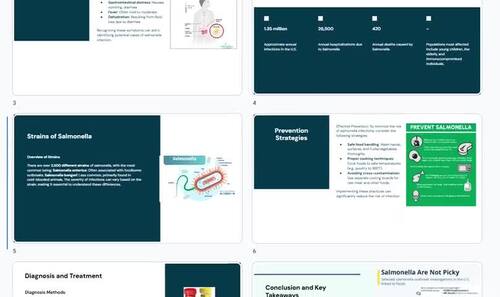 Salmonella Presentation Google Slides by Secondary Science HQ | TPT