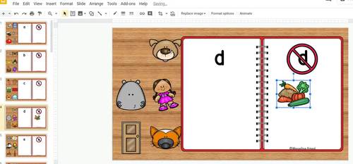 ALPHABET ACTIVITY SORTING BEGINNING SOUNDS GOOGLE SLIDE CLASSROOM ...