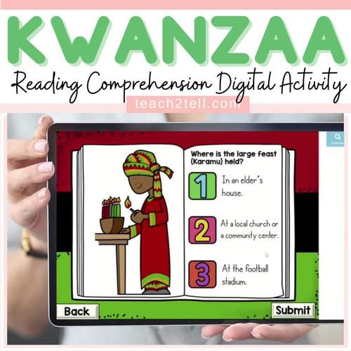 Holidays Around the World Reading Comprehension Activities Digital Boom ...