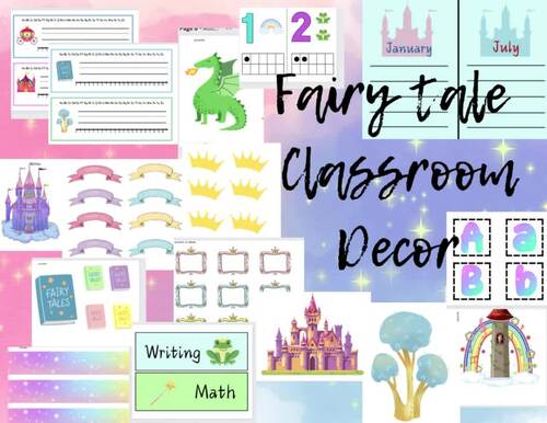 Fairy Tale Classroom Decor! by The Magic Apple | TPT