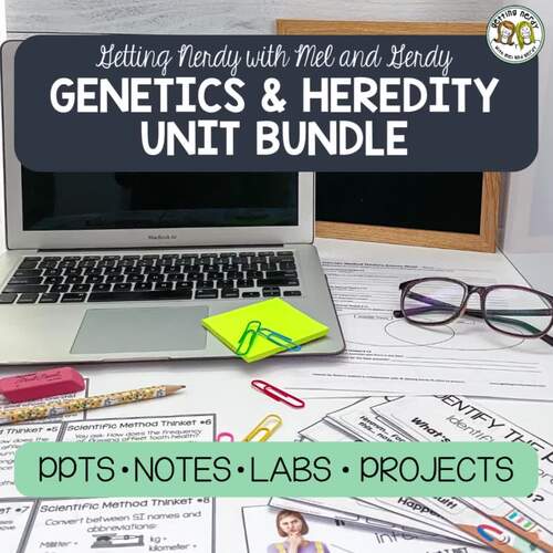 Genetics | Heredity Unit Bundle: Inheritance, Mendel, Punnett Squares ...