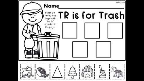 Earth Day NO PREP Kindergarten Language Arts Pack - Common Core Aligned!