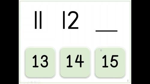 Numbers 11 to 20 | Teen Numbers | Digital Tasks for Special Education
