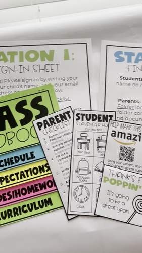 Open House/Meet the Teacher: BUNDLE by Teachin' With A Passion | TPT