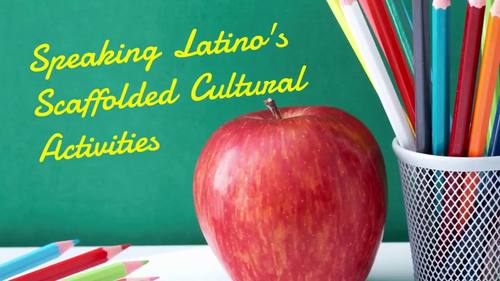 La vida contemporánea - 4 Spanish Scaffolded Activities Bundle for Bolivia