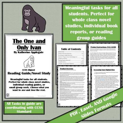 The One and Only Ivan | Reading Guide | Book / Literature Novel Study |FULL