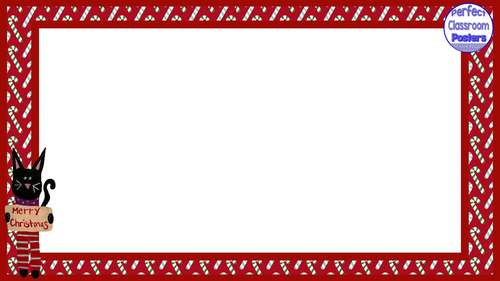Christmas Winter Slideshow Backgrounds for Powerpoint Google Slides Set 1