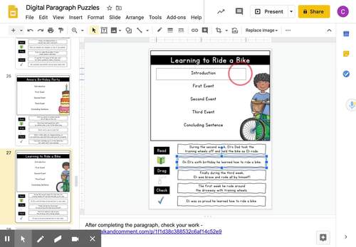 Paragraph Writing & Structure Puzzles: 1st & 2nd Grade Paragraph ...