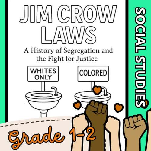 Jim Crow Laws Worksheets – Black history mouth, Segregation, Critical ...