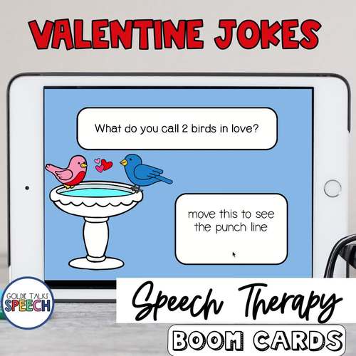 Valentine Jokes Boom Cards | Speech Therapy | Understanding Humor