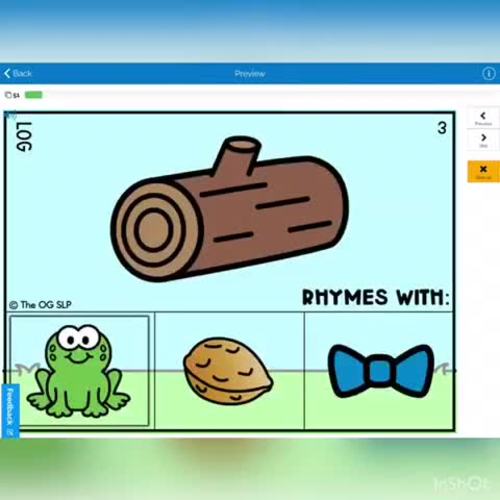 Spring Phonological Awareness BOOM Card Decks - Rhyming, Counting Syllables