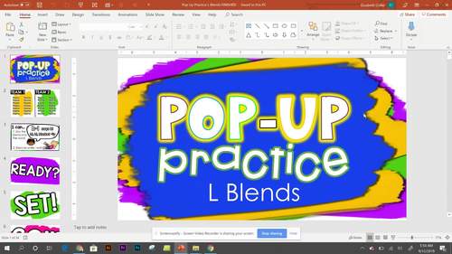 Pop Up Practice Rhyming Activity | Rhyming Words and Movement | TPT