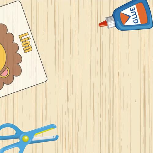 Lion Craft Activity–Build a Lion-Zoo&Forest Animal Bulletin Board Craft ...