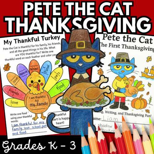 Pete the Cat: The First Thanksgiving – Reading, Writing, and Art ...