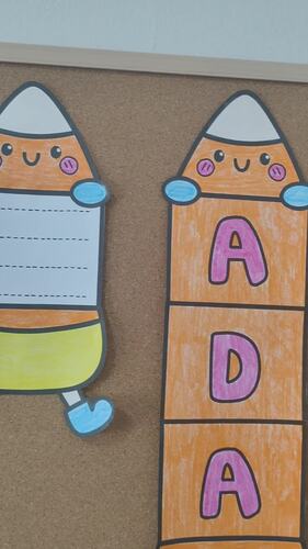 Candy Corn Name Craft | Fall, Halloween Bulletin Board & Classroom Activity