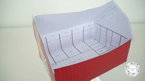 Build a Barn / Farm Craft - Math & Design by Creative Lab | TPT