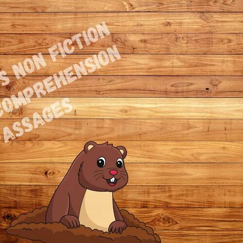 Groundhog Non Fiction Labeling, Writing and Reading Comprehension Bundle