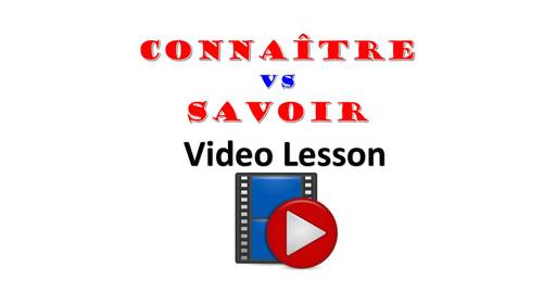 Connaitre vs savoir | TPT