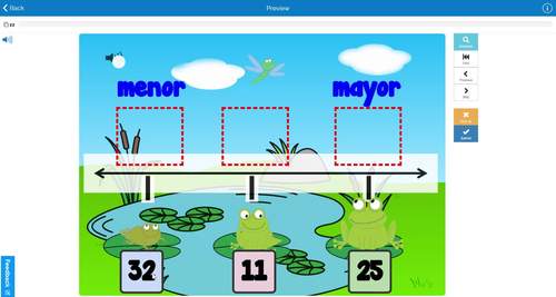 Ordenar Numeros 1 - 50 Boom cards™ | Digital Task Cards by Cloud Ten