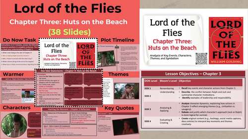 Lord of the Flies Chapter 3 PowerPoint (PPT) Summary and Analysis
