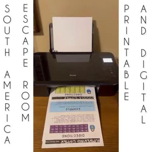 The Capitals of South America Escape Room by Amanda Bowen - The Sci Ed ...