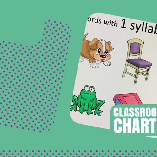 More Syllables Counting and Syllable Activities by Primarily Learning