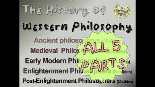 WESTERN PHILOSOPHY (ALL 5 PARTS) EPIC Overview of Western Thought (155 ...