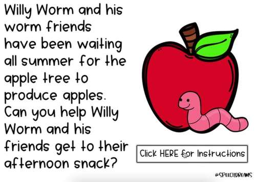 Back to School Speech Therapy Boom Cards by Speech Dreams | TPT