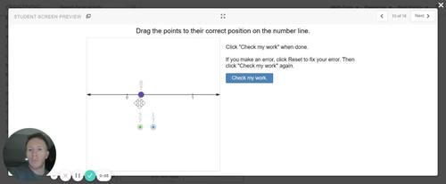 Ordering Fractions on a Number Line - Like Denominators 3rd Grade Math ...