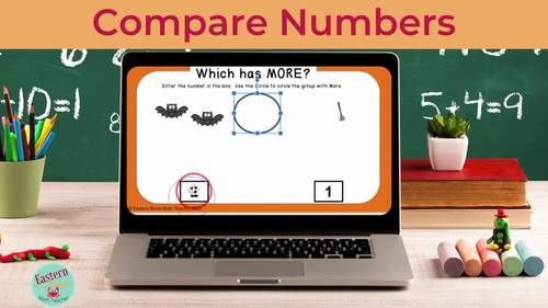 Comparing Numbers Kindergarten by Eastern Shore Math Teacher | TPT