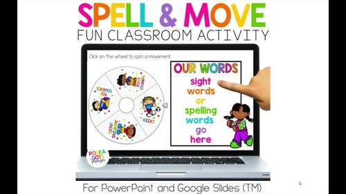 Digital Spelling Activities for any list PowerPoint & Google (TM)
