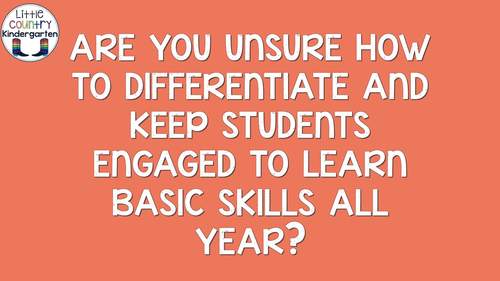 Basic Concepts File Folder Games for Special Education - Full Year Bundle