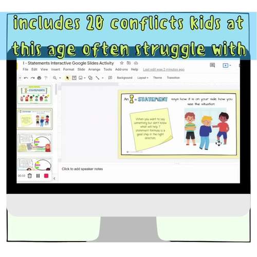 "I" Messages| Low-prep Google Slides Lesson for Upper Elementary/Middle ...