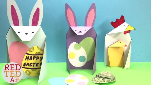 Easter STEAM Activity - Exploring Triangles with 3d Chick Cards (Lesson ...