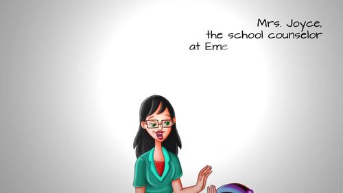 BACK TO SCHOOL FOR SCHOOL COUNSELORS: Mrs. Joyce Gives the Best High-Fives