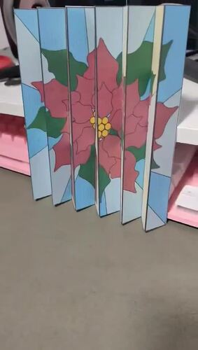 Poinsettia Day Crafts Agamograph Art Flower Activities Coloring Merry ...