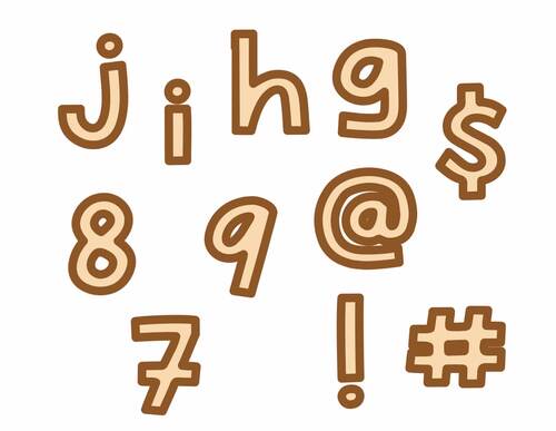 Printable Boho Bulletin Board Alphabet Letter, Wall Display Letters ...