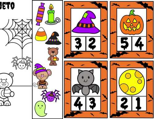 Printable | Actividades de Habla y Lenguaje | Halloween Themed | TPT