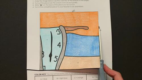 Salvador Dali The Persistence of Memory Collab Poster | Easy Art ...