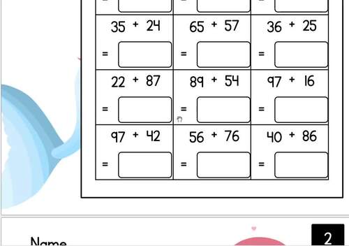 Underwater Wonders: Fun Addition with Sea Creatures by Prodpran Design