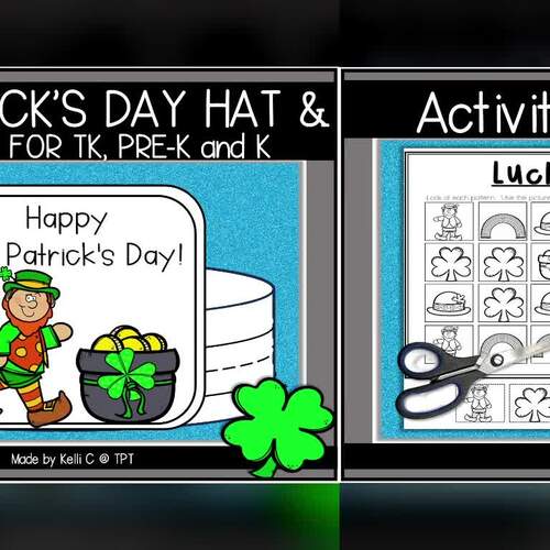 Crown Template For St. Patricks Day Craft and Activities by Kelli C