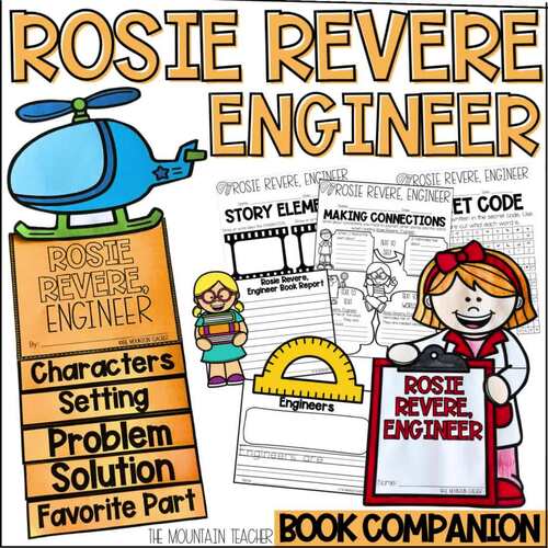 Rosie Revere Engineer Activities Women's History Month Read Aloud ...
