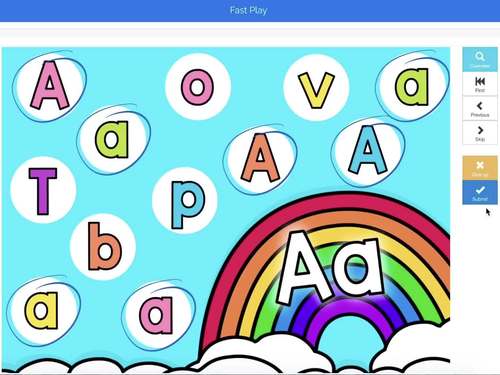 Letter Identification - Digital Task Cards - Boom Cards by My Teaching Pal