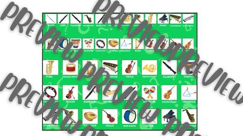 Musical GUESS WHO: Instruments of the Orchestra Edition! by Miss Decker ...