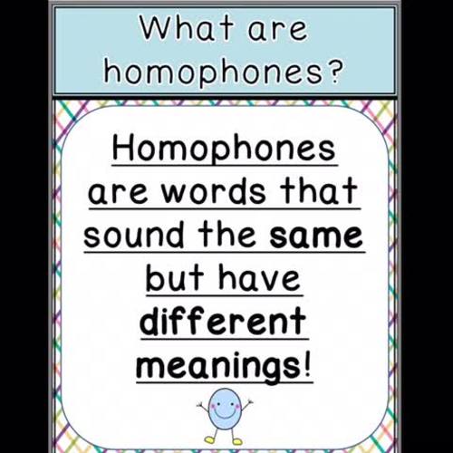 Long A Homophones Packet by Guide Teach Inspire | TPT